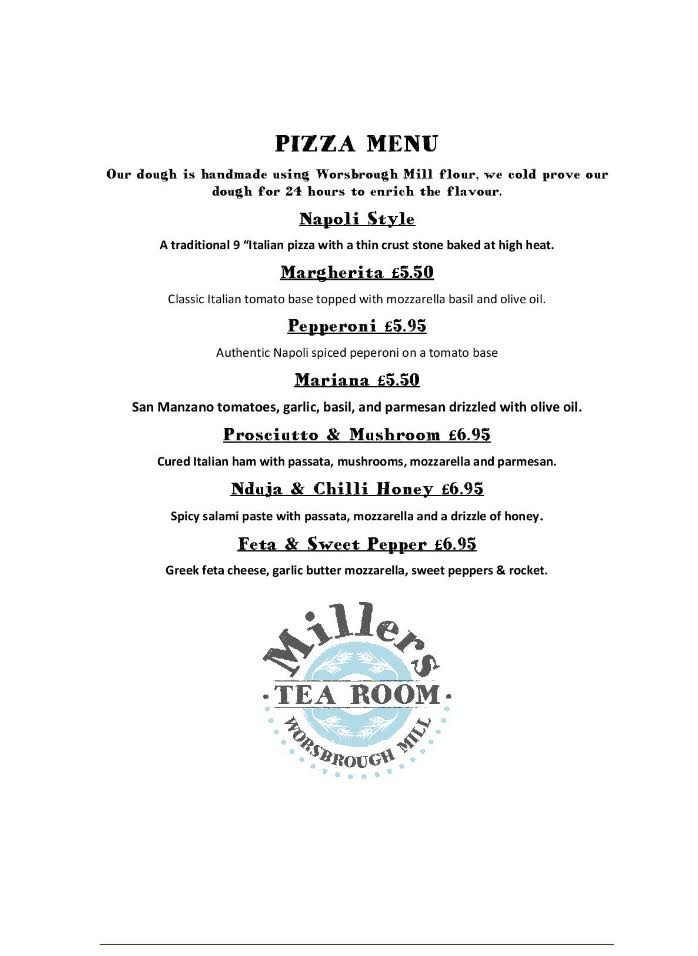 Millers Tea Room | WEBSITE TITLE