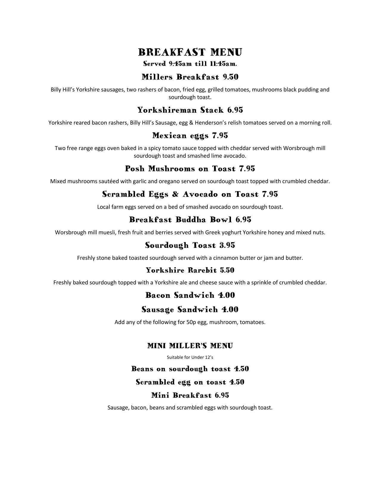 Millers Tea Room | Worsbrough Mill