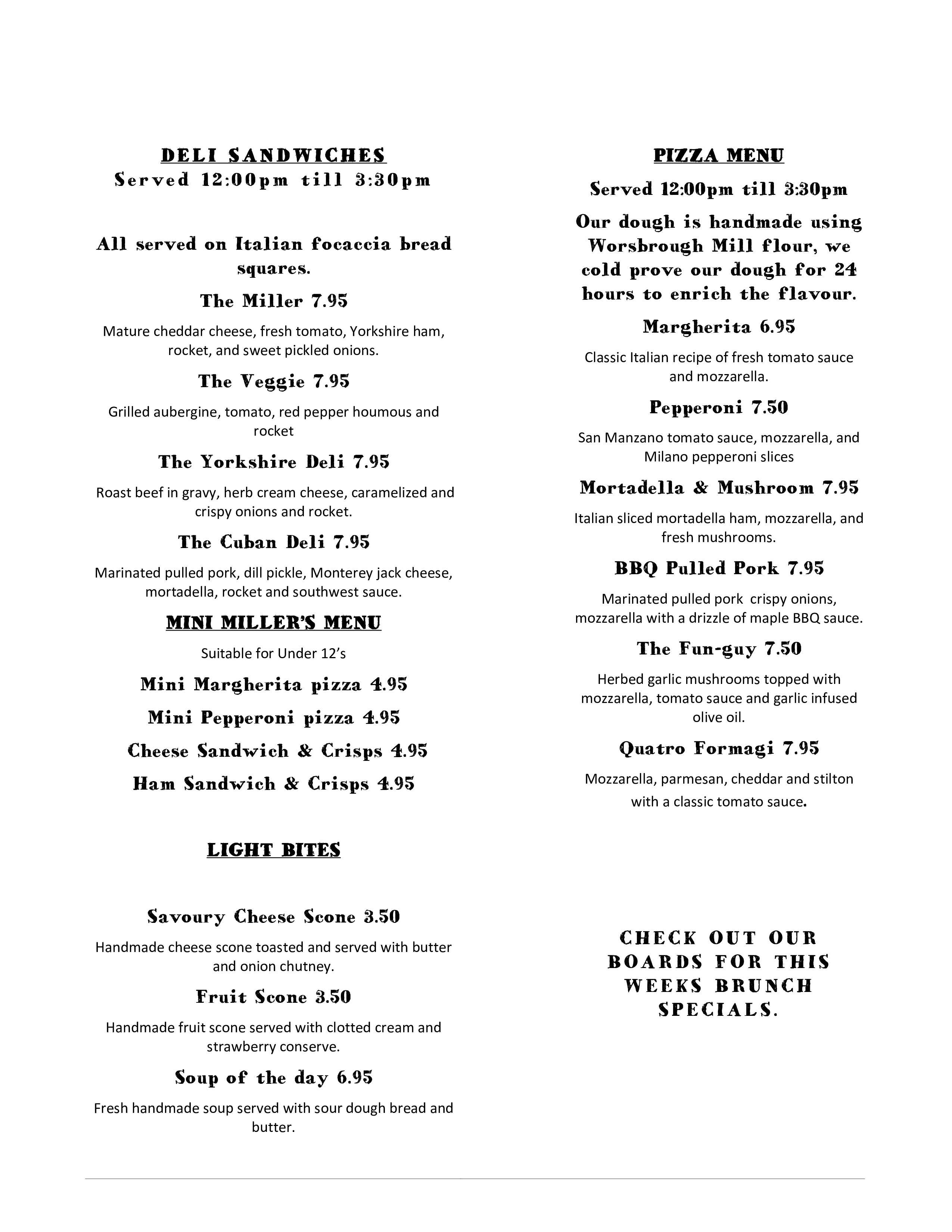 Millers Tea Room | Worsbrough Mill